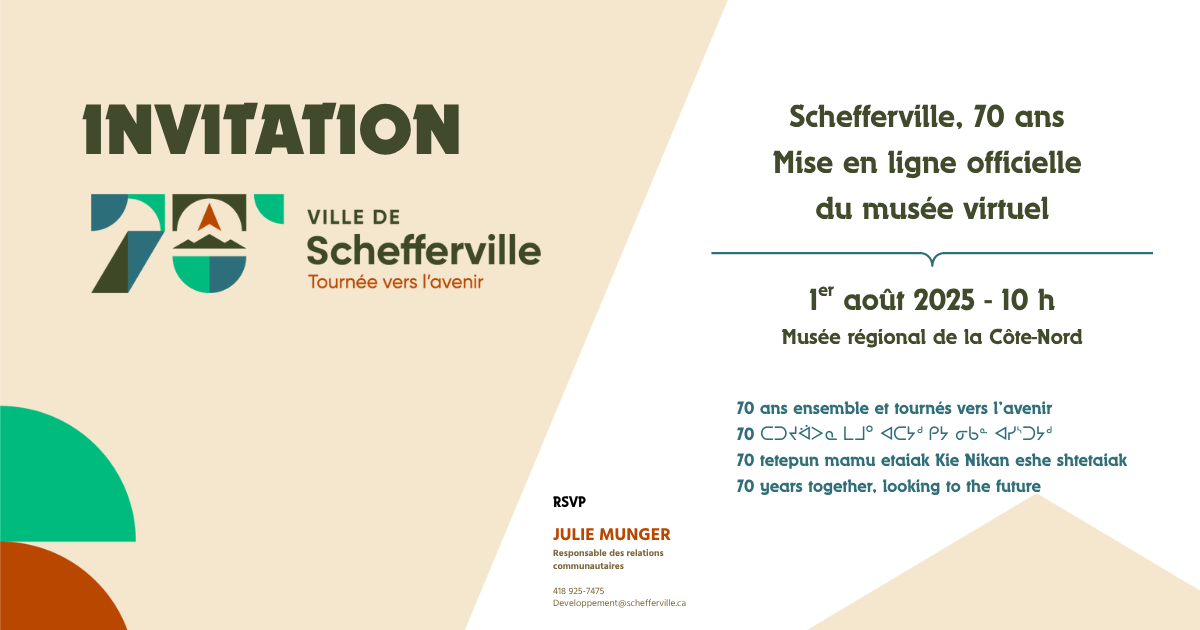 SOCAM - Schefferville célèbre ses 70 ans : Hommage au passé, regard ...
